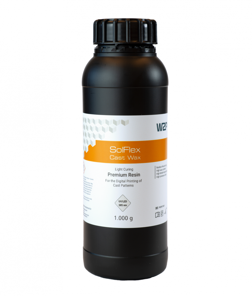 SolFlex Resins - W2P | SolFlex 3D Printers